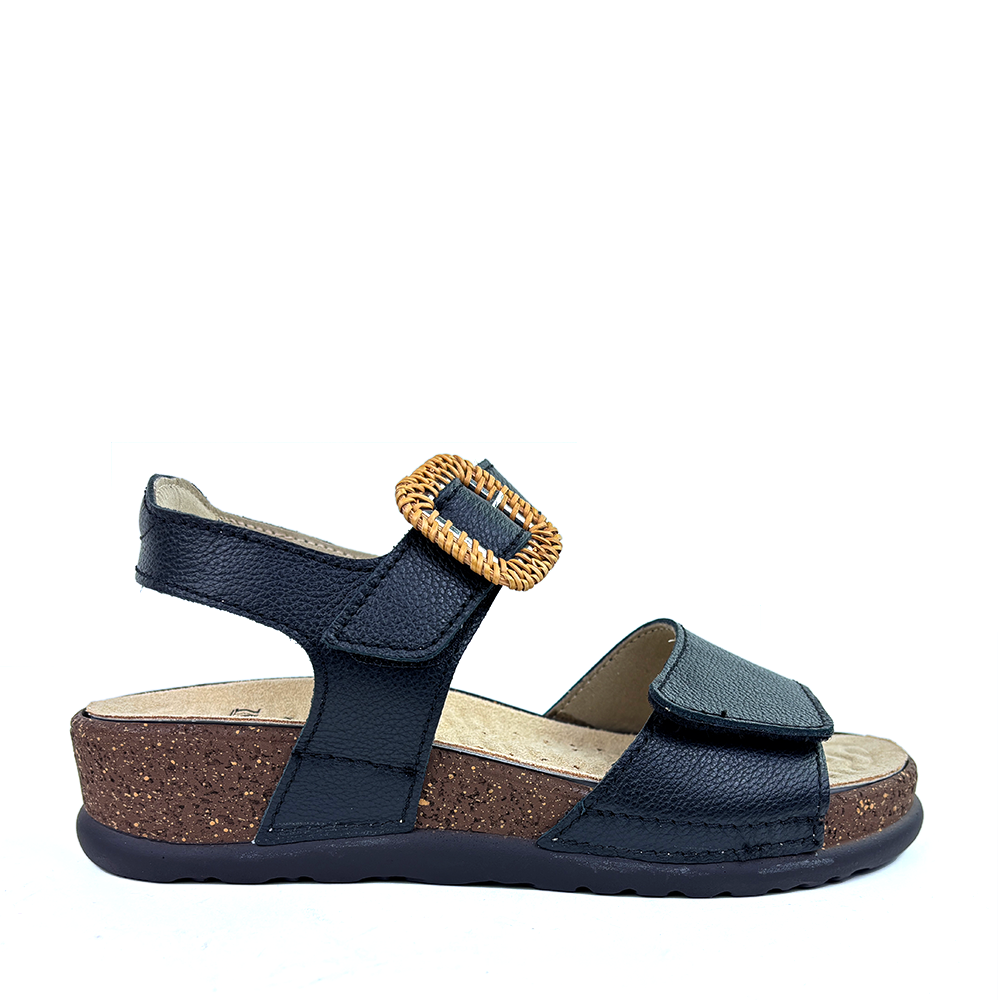 Sabatini S1823 Sandal in Black | Hanigs Footwear
